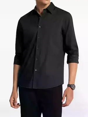 Michael Kors Stretch Cotton Shirt - Black
