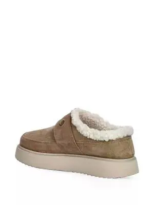 Inuikii Buckle-detail Flat Mules