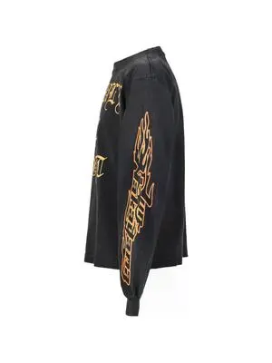 JUN/NAKAYAMA Graphic-print Long-sleeve T-shirt