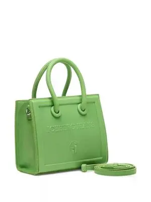 Iceberg Logo-embossed Bucket Bag - Green