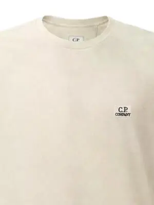 C.P. COMPANY 30/1 Jersey Short Sleeve Logo Patch T-shirt