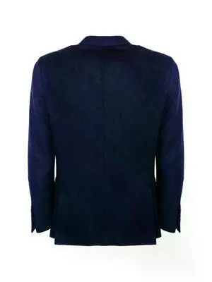 Eleventy Single-breasted Patch-pocket Blazer