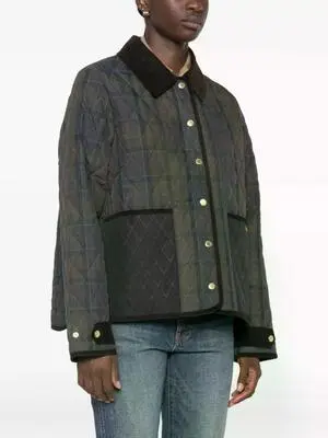 Barbour Quilted Tartan-print Jacket