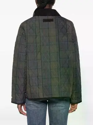 Barbour Quilted Tartan-print Jacket