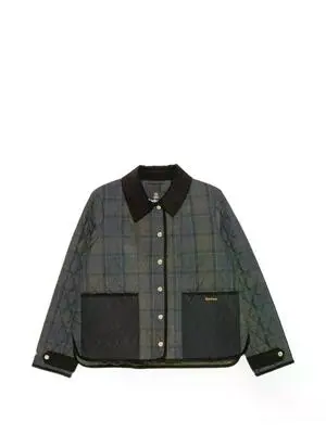 Barbour Quilted Tartan-print Jacket