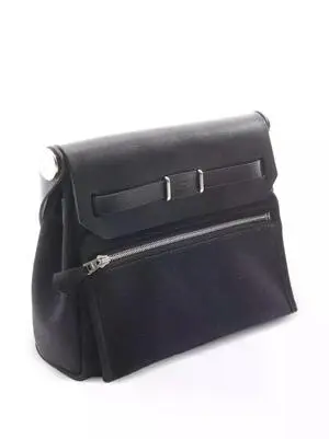 Hermès Airbag Zip Shoulder Bag - Black