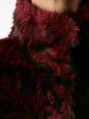 SILVIAN HEACH Faux-fur High-neck Jacket