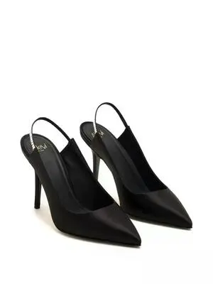 ALEVI MILANO Danielle Crystal-embellished Slingback Pumps