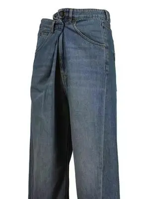 DARKPARK Lined Fold-over Jeans