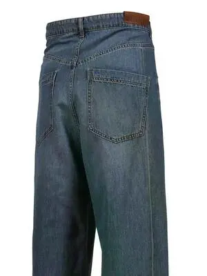 DARKPARK Lined Fold-over Jeans