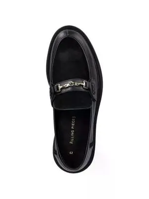 Filling Pieces Horsebit Panelled Loafers