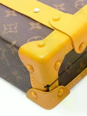 LOUIS VUITTON Petite Malle Monogram Canvas Cross Body Bag