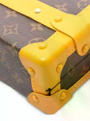 LOUIS VUITTON Petite Malle Monogram Canvas Cross Body Bag