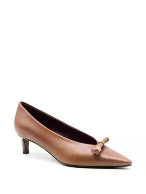 Roberto Festa Odisy Bow-detail Pumps - Brown