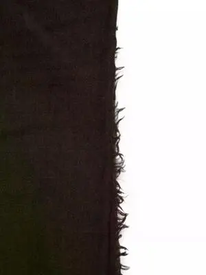 CENERE GB Frayed-edge Scarf