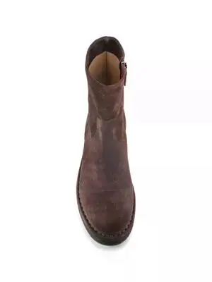 DEL CARLO Suede Ankle Boots