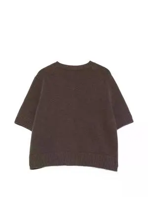 DANIELE FIESOLI Short-sleeve Knit Cardigan