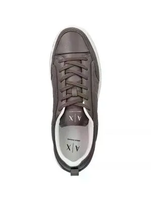 Armani Exchange Monogram-print Panelled Sneakers