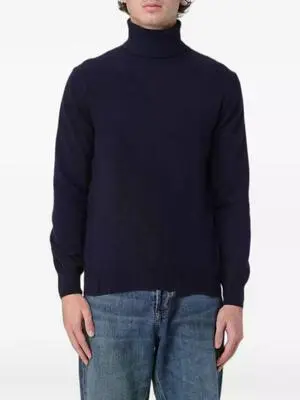 XC Roll-neck Sweater - Blue