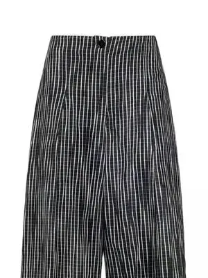 ELENA MIRÒ Check-pattern Wide-leg Trousers