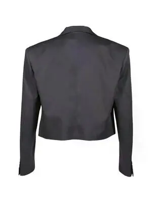 LỰU ĐẠN Cropped Slashed Blazer