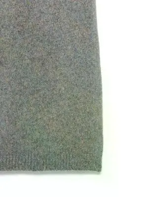 Soft Goat Marled Knitted Scarf