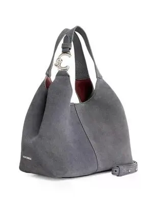 COCCINELLE Suede Leather Shoulder Bag