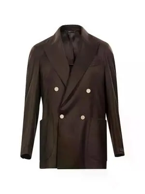 BRIGLIA 1949 Double-breasted Peak-lapel Blazer