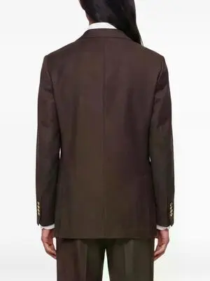 BRIGLIA 1949 Double-breasted Peak-lapel Blazer