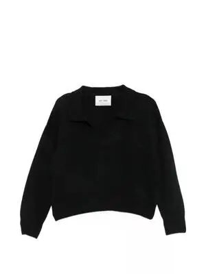 Soft Goat Polo-collar Sweater