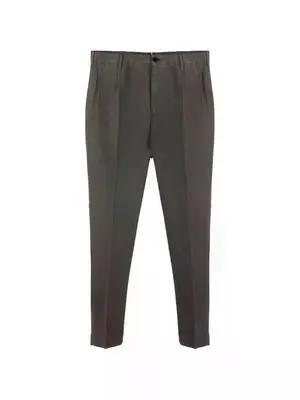 Incotex Pleated Twill Trousers