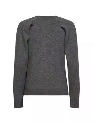 JIL SANDER Cut-out V-neck Sweater