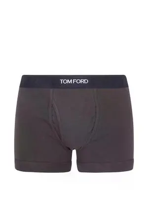 TOM FORD Logo-waistband Cotton Briefs