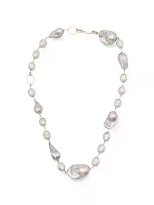 JIL SANDER Jil Sander Grainy Baroque-Pearl Necklace