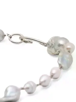 JIL SANDER Grainy Baroque-pearl Necklace