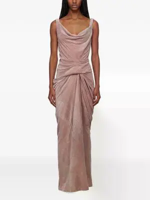 Rick Owens Draped Maxi Dress