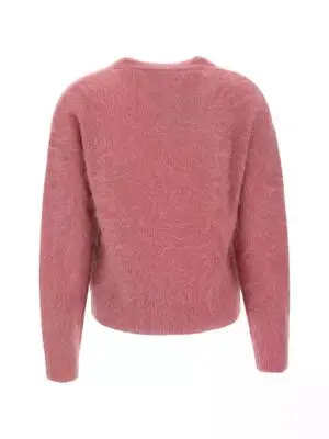 Hemisphere Brushed Cashmere V-neck Cardigan