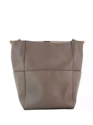 Celine Sangle Seau Calfskin Shoulder Bag - Grey