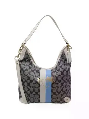 COACH VINTAGE Heritage Striped Hobo Bag