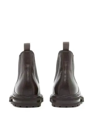 Giorgio Armani Nappa Leather Chelsea Boots