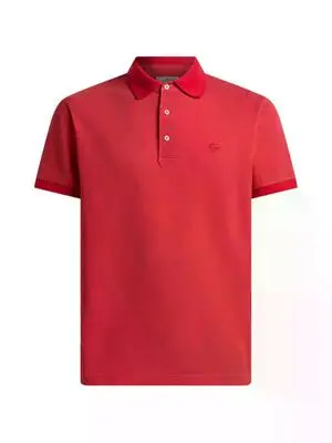 Etro Cotton Polo Shirt With Arnica-motif