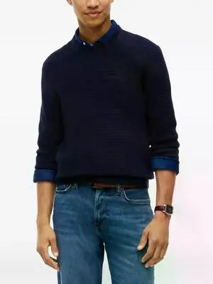 Tommy Hilfiger Waffle-knit Crew-neck Sweater