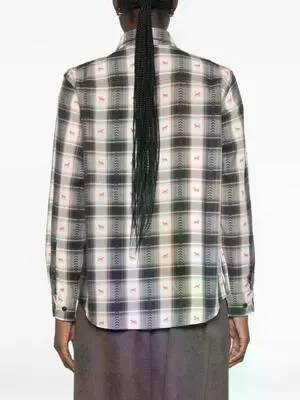 Filson Check-print Horse-motif Shirt