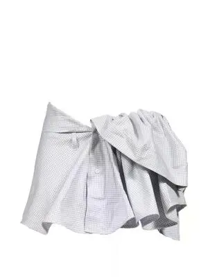 AUGUST BARRON August Barron Belted Peplum Mini Skirt