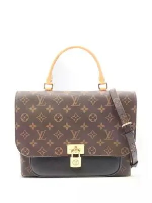 LOUIS VUITTON Marignan Monogram Canvas Tote Bag - Brown