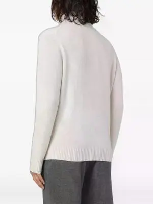 XC Roll-neck Ribbed-trim Sweater