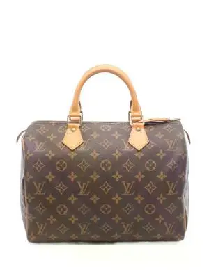 LOUIS VUITTON Monogram Canvas Speedy Tote Bag
