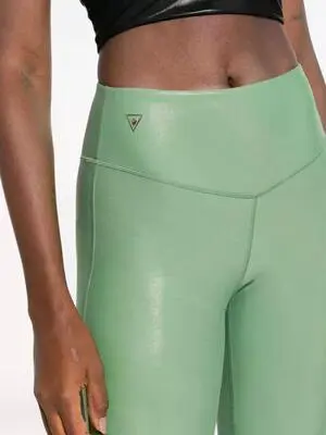 MACRON Metallic-effect Performance Leggings