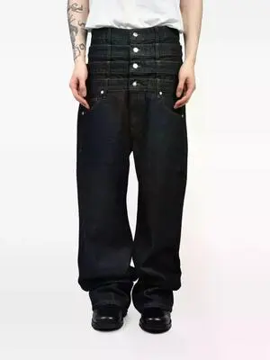 3.PARADIS 4 Waist Logo-patch Jeans