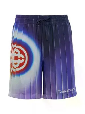 Casablanca Shockwave Silk Shorts